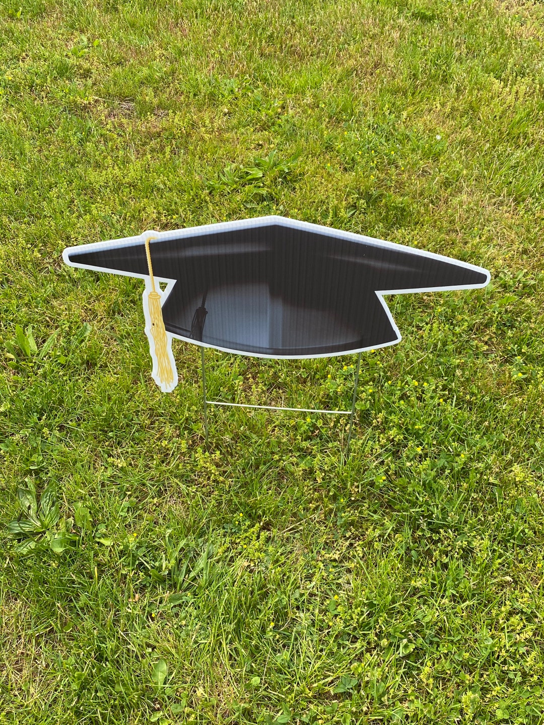 Lawn Sign - Grad Cap - Etsy