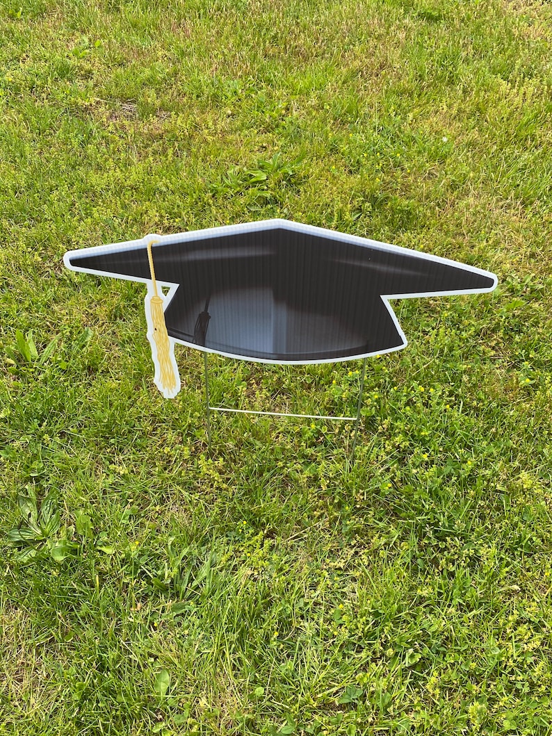 Lawn Sign Grad Cap - Etsy