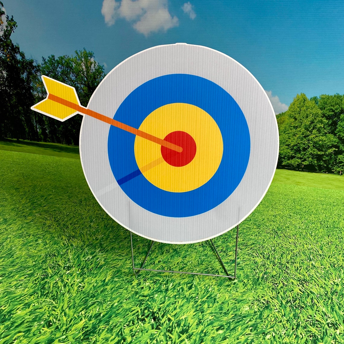 Lawn Sign Archery Target - Etsy