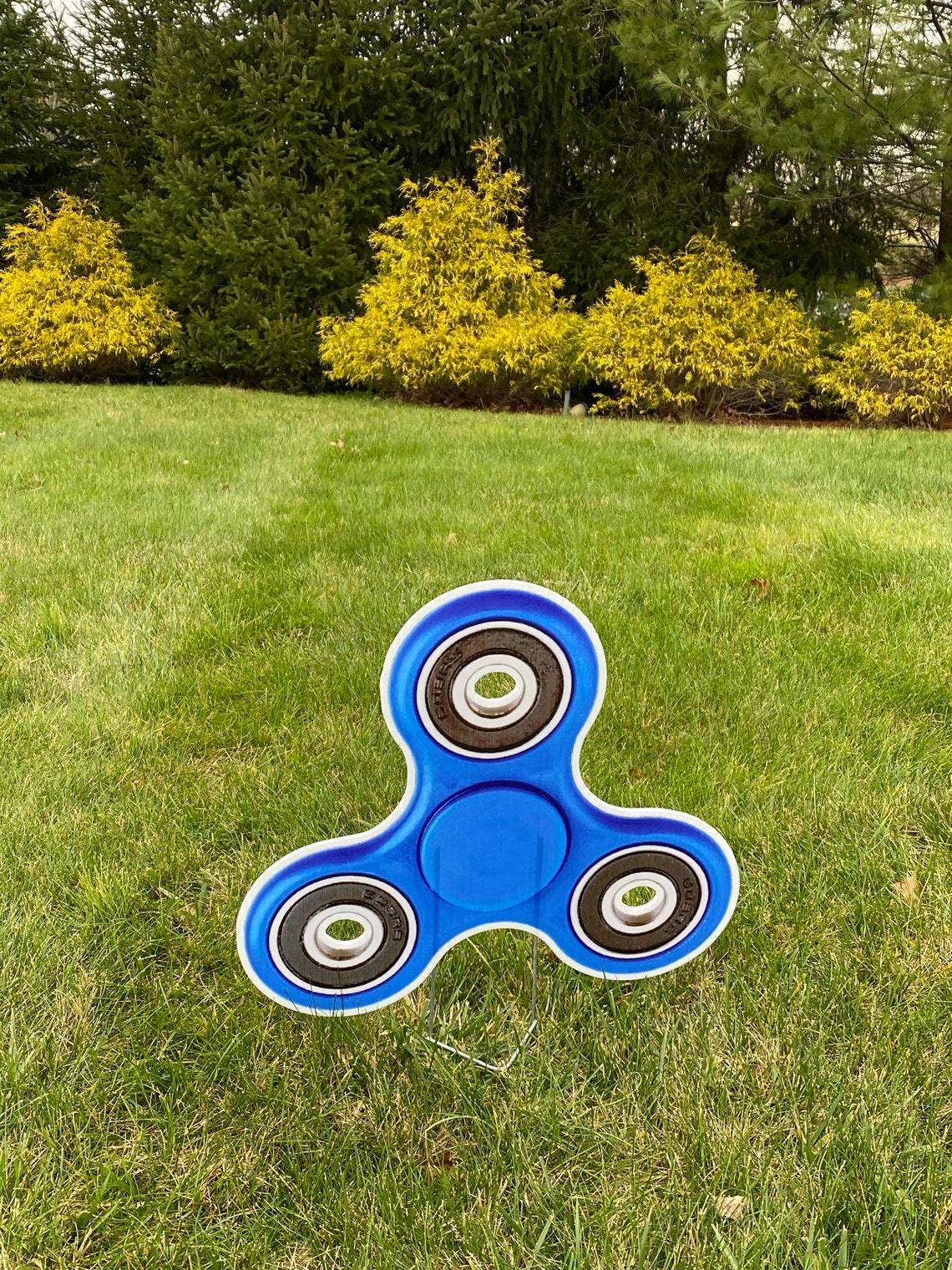 Lawn Sign - Fidget Spinner - Etsy