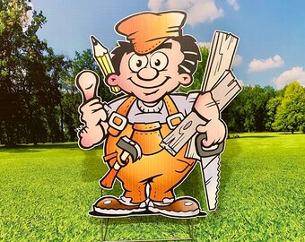 Handyman Sign - Etsy