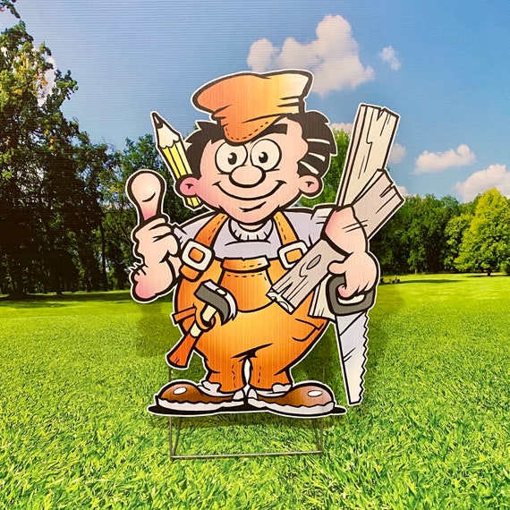 Lawn Sign Handyman | Etsy