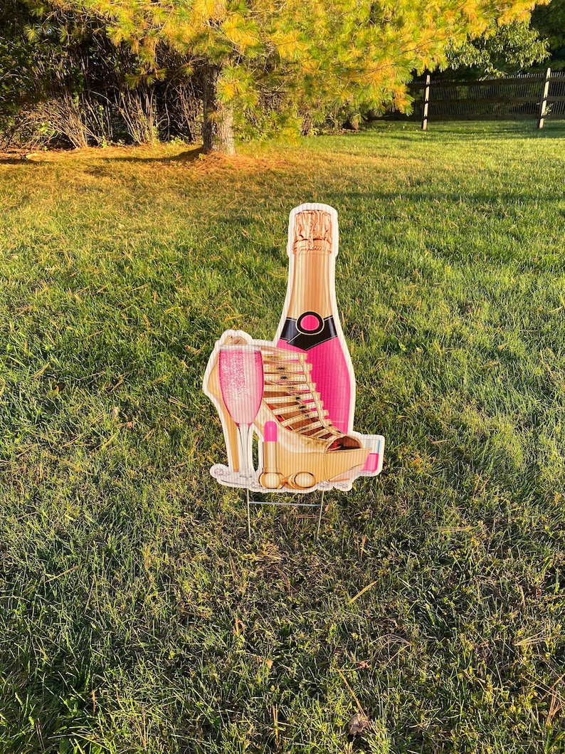 Lawn Sign - Diva Girls Night Out - Etsy