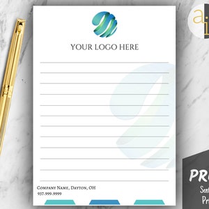 Custom Business Notepad | Personalized Logo Notepad | Add Logo Notepad ...