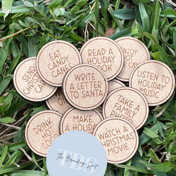 Elf Activity Tokens - Etsy