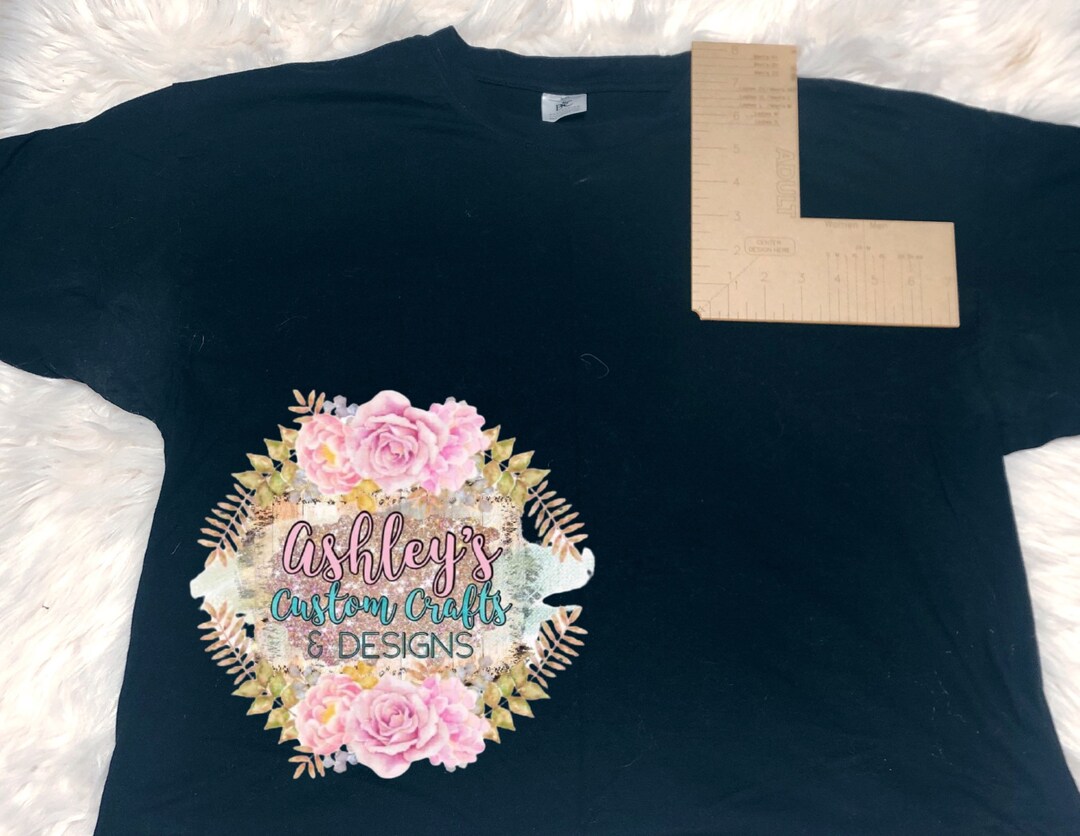 T-shirt Pocket Acrylic Alignment Guide T-shirt Alignment Tool Adult ...