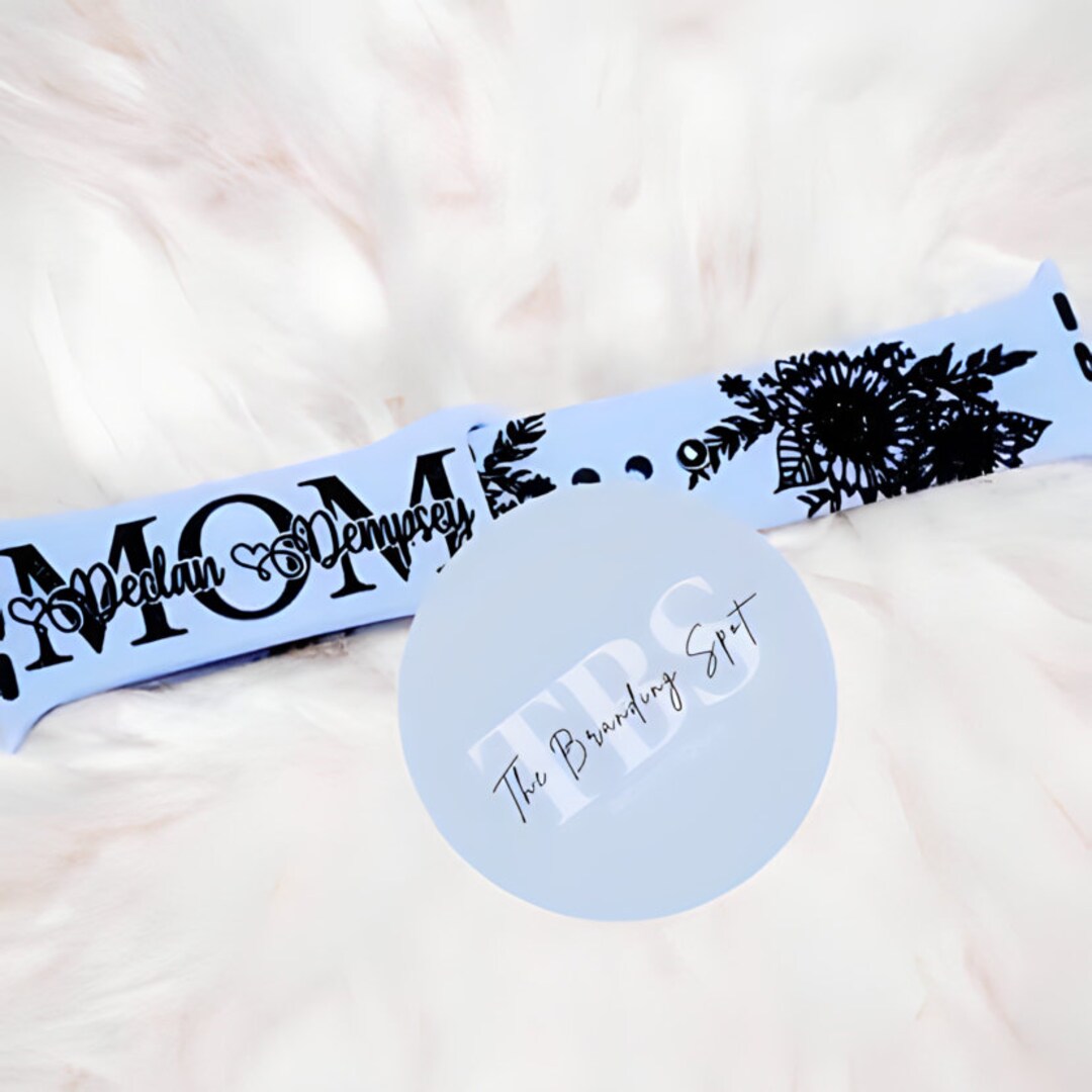 Personalized Silicone Engraved Watch Bands Christmas Gift - Etsy