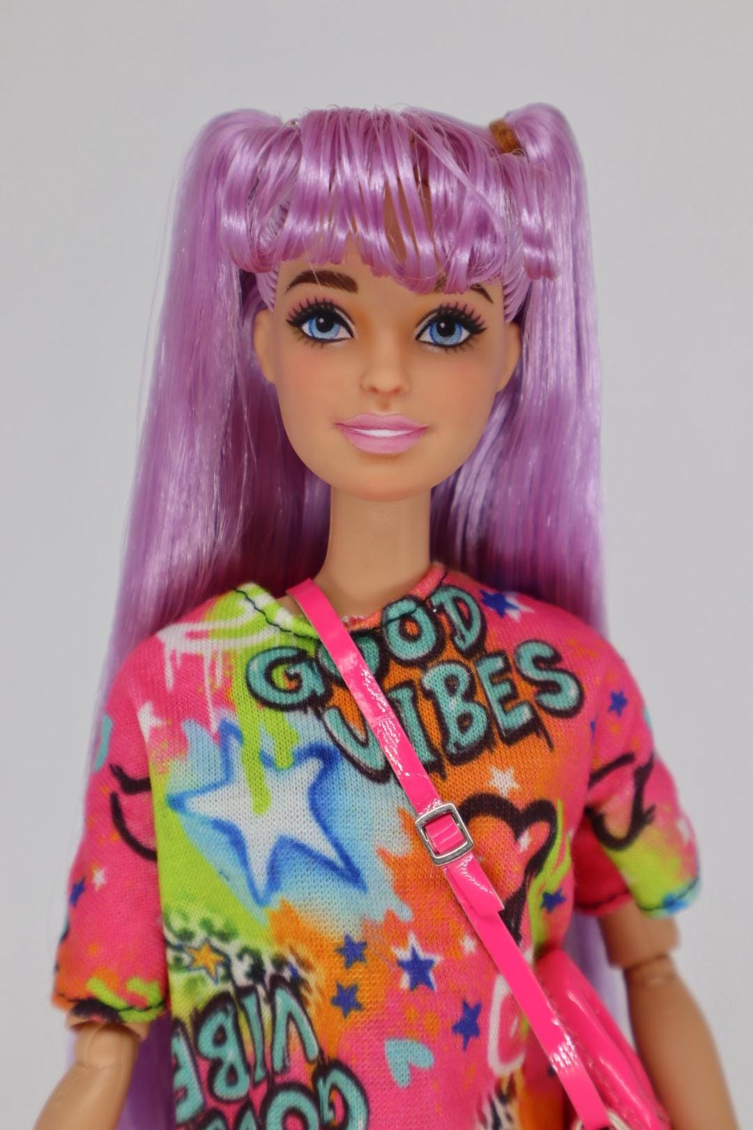 Barbie /full Rerooted /dressed / Semi Repainted - Etsy
