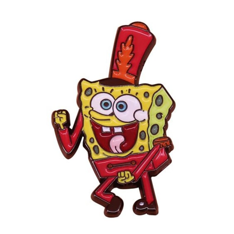 Spongebob pin enamel | Etsy