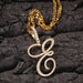 Artistic Cursive Charm Cursive Charm Cursive Charm Necklace - Etsy