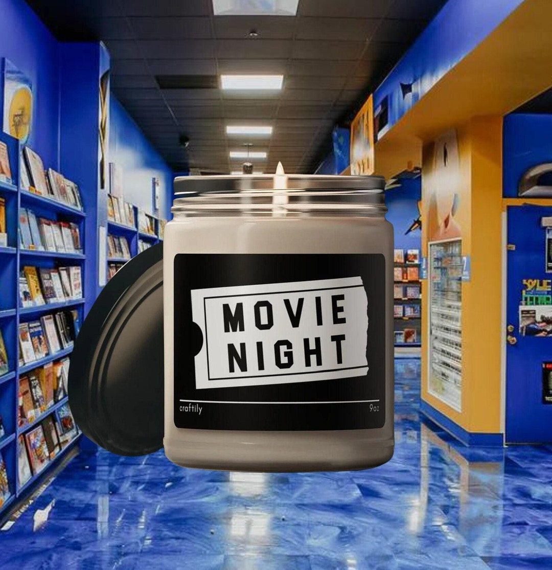Movie Night | Smells Like, Video Store Candle, Nostalgia Candle, 90s ...