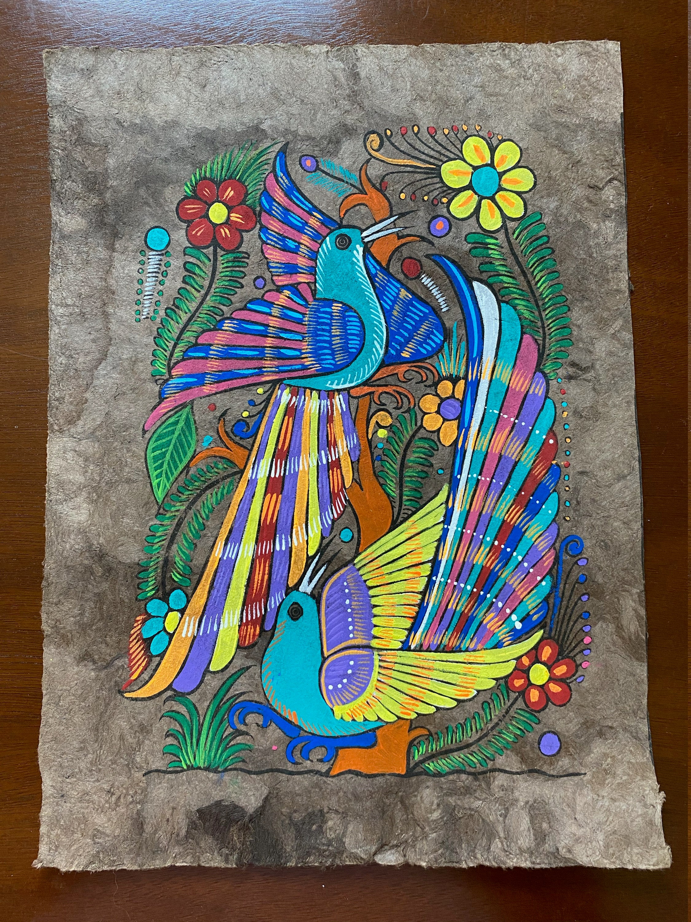 Amate Tree Paper PAINTING - Etsy