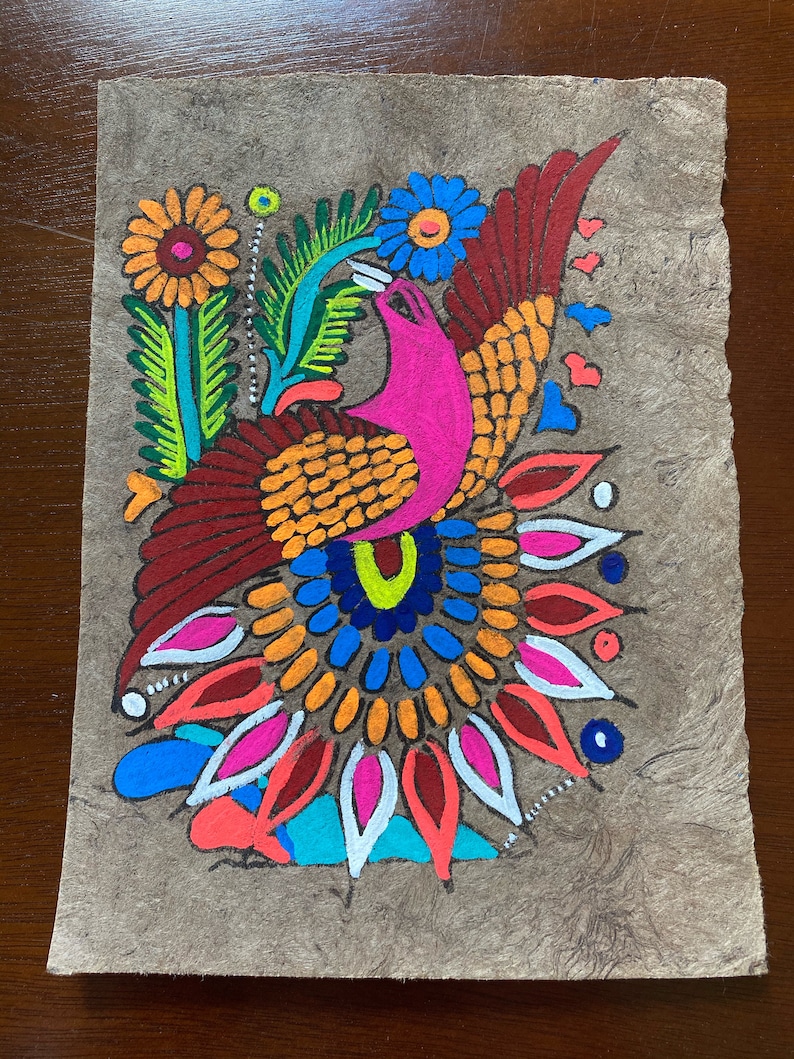 Amate Tree Paper PAINTING - Etsy