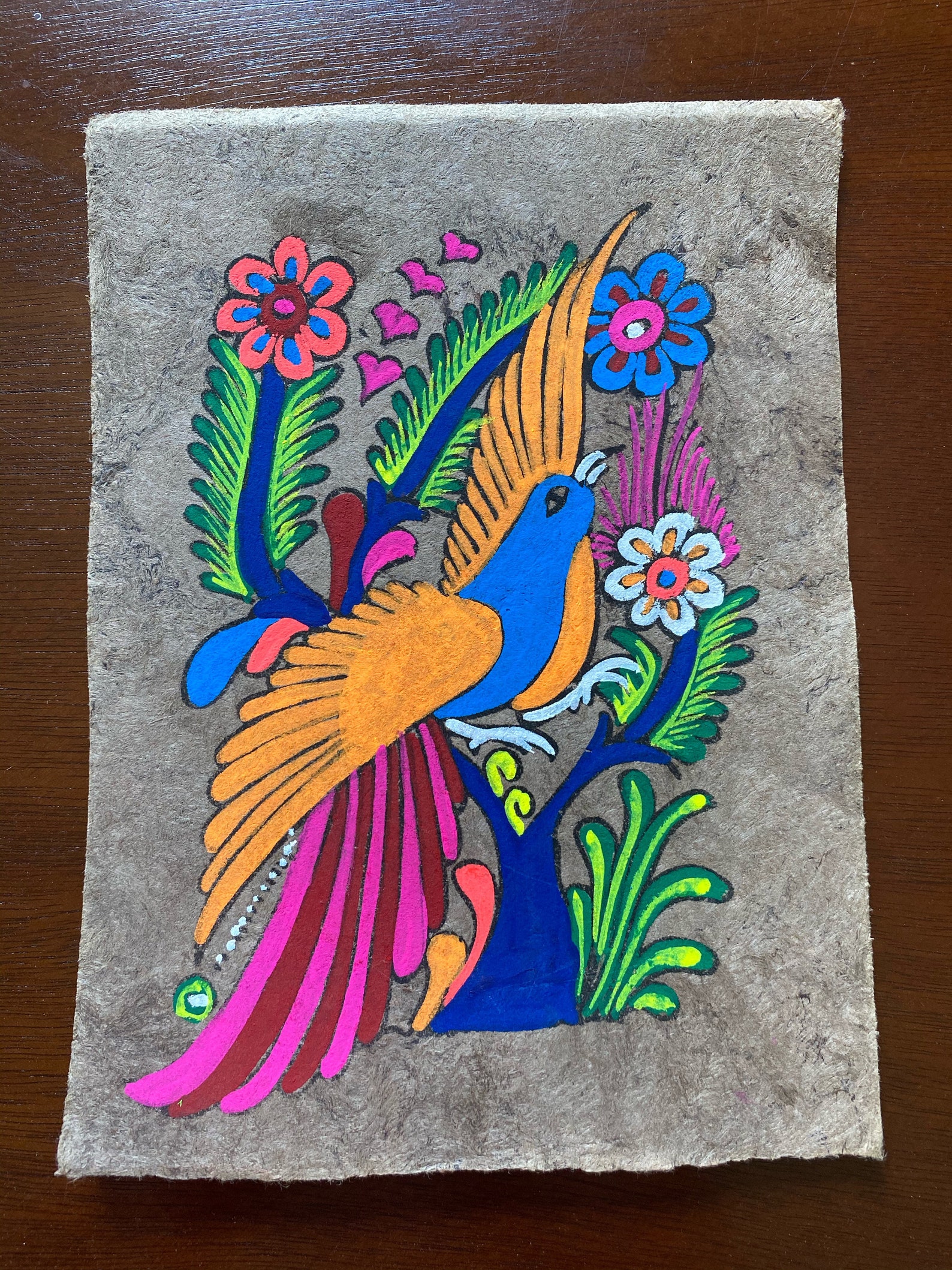 Amate Tree Paper PAINTING - Etsy