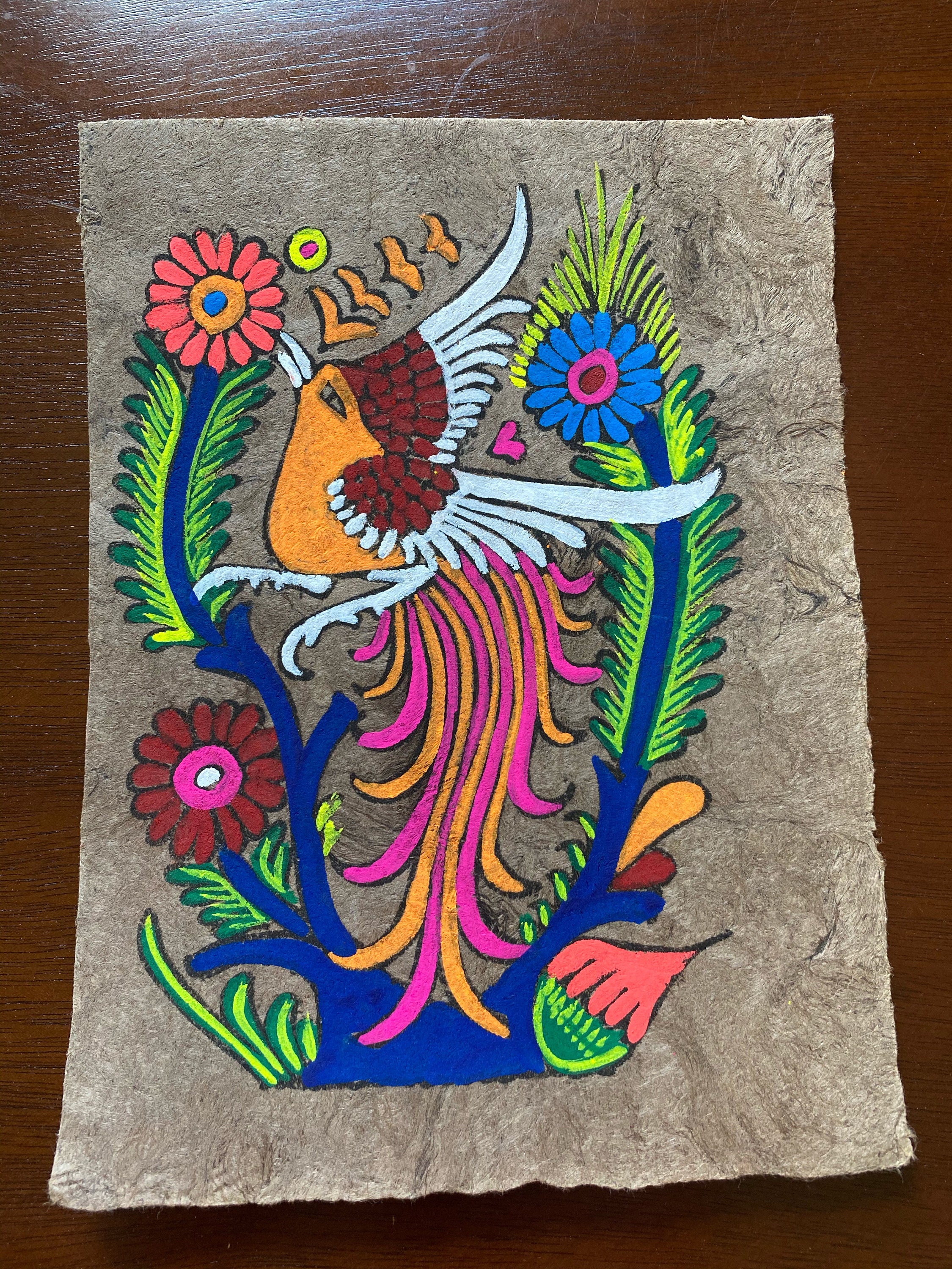 Amate Tree Paper PAINTING - Etsy