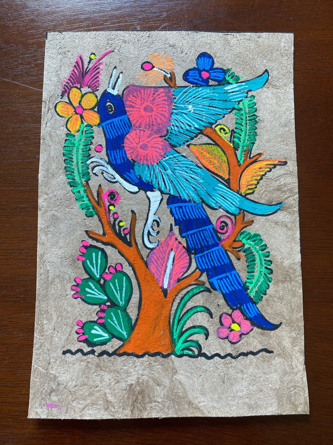 Amate Tree Paper PAINTING - Etsy