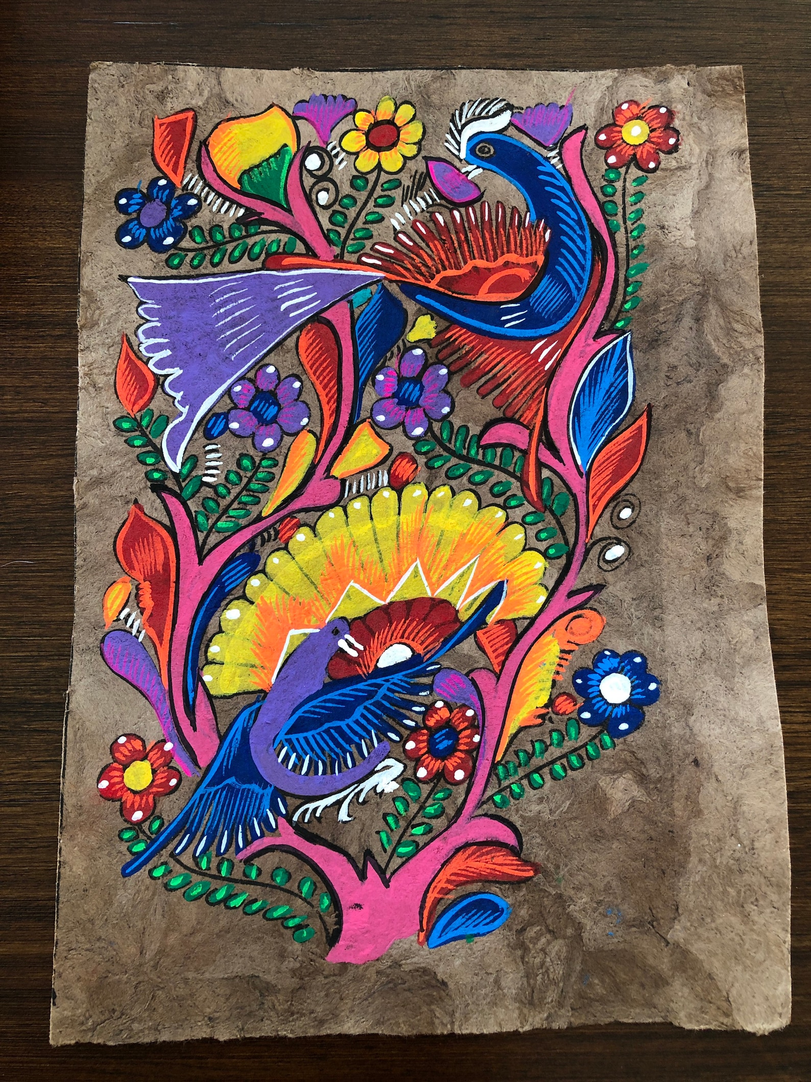 Amate Tree Paper PAINTING - Etsy