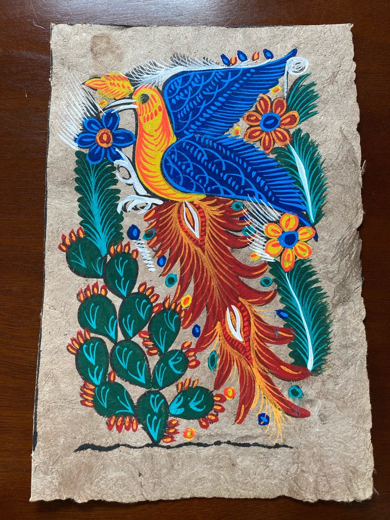 Amate Tree Paper PAINTING - Etsy