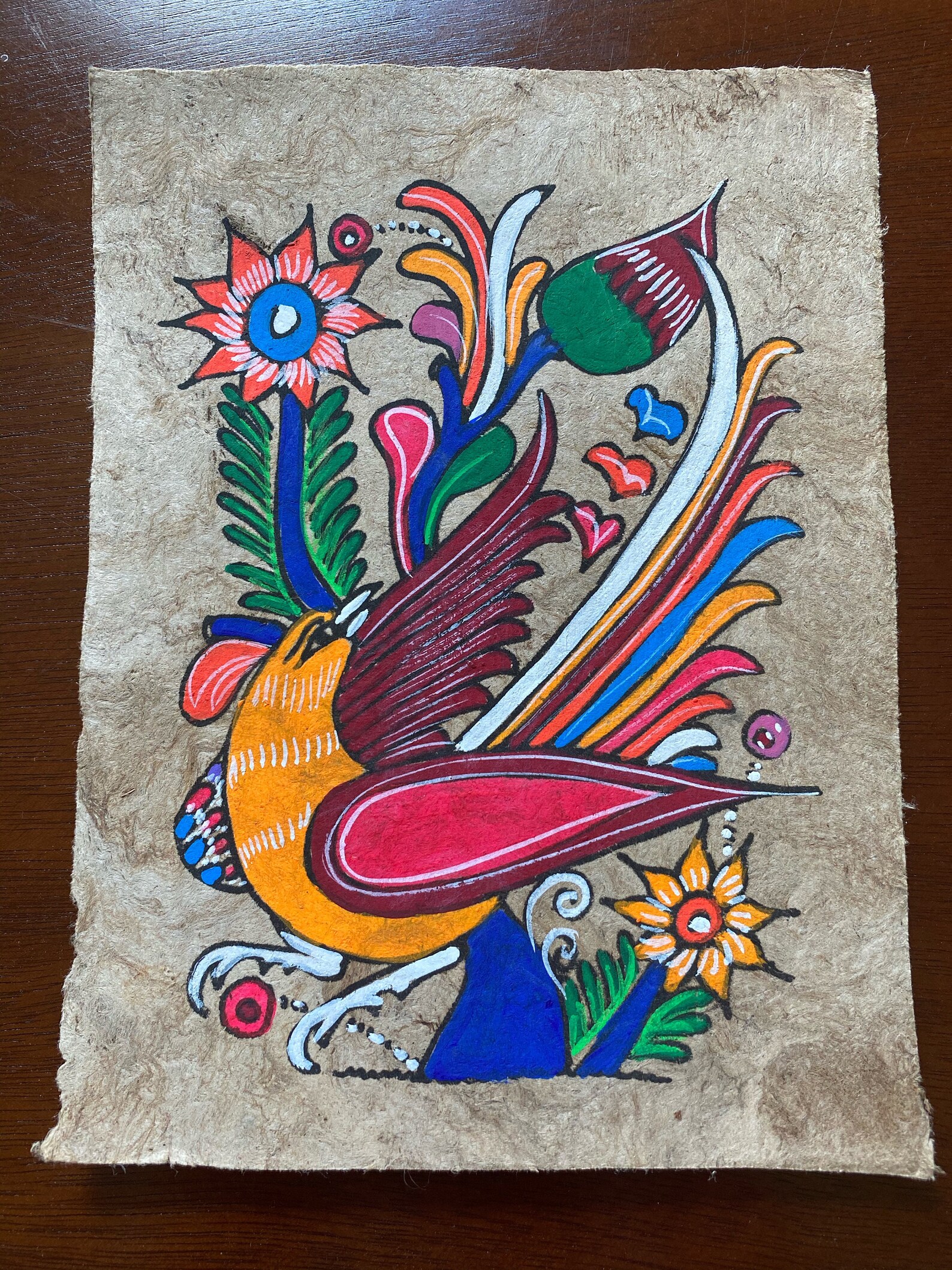 Amate Tree Paper PAINTING - Etsy