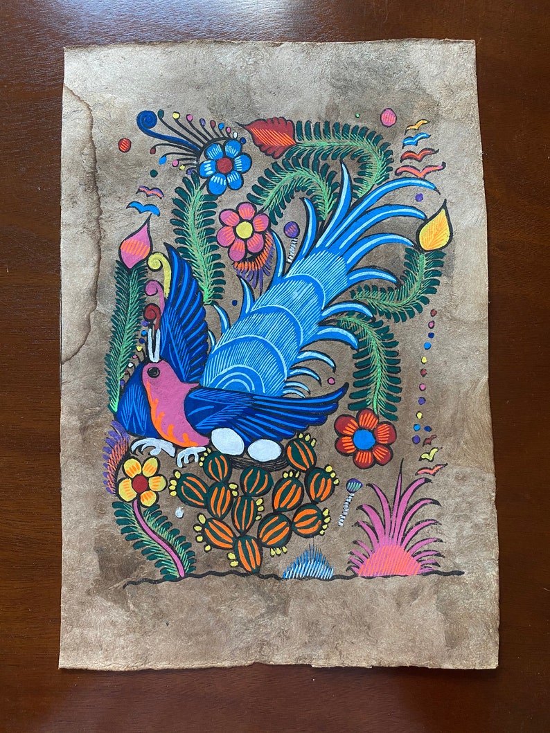 Amate Tree Paper PAINTING - Etsy