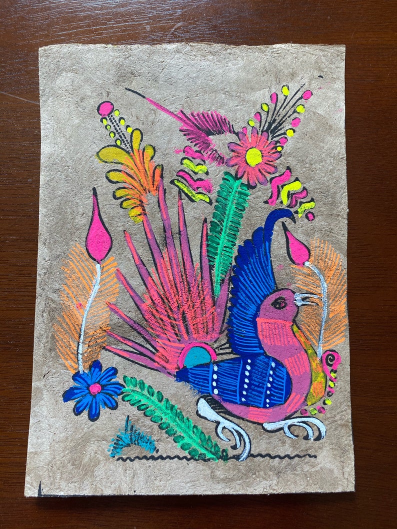 Amate Tree Paper PAINTING - Etsy