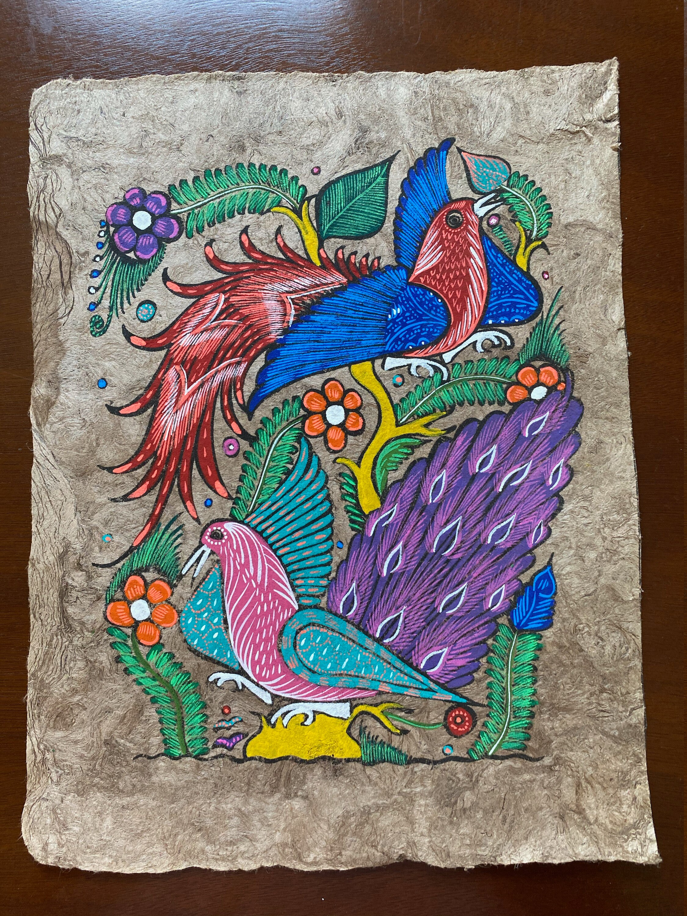 Amate Tree Paper PAINTING - Etsy