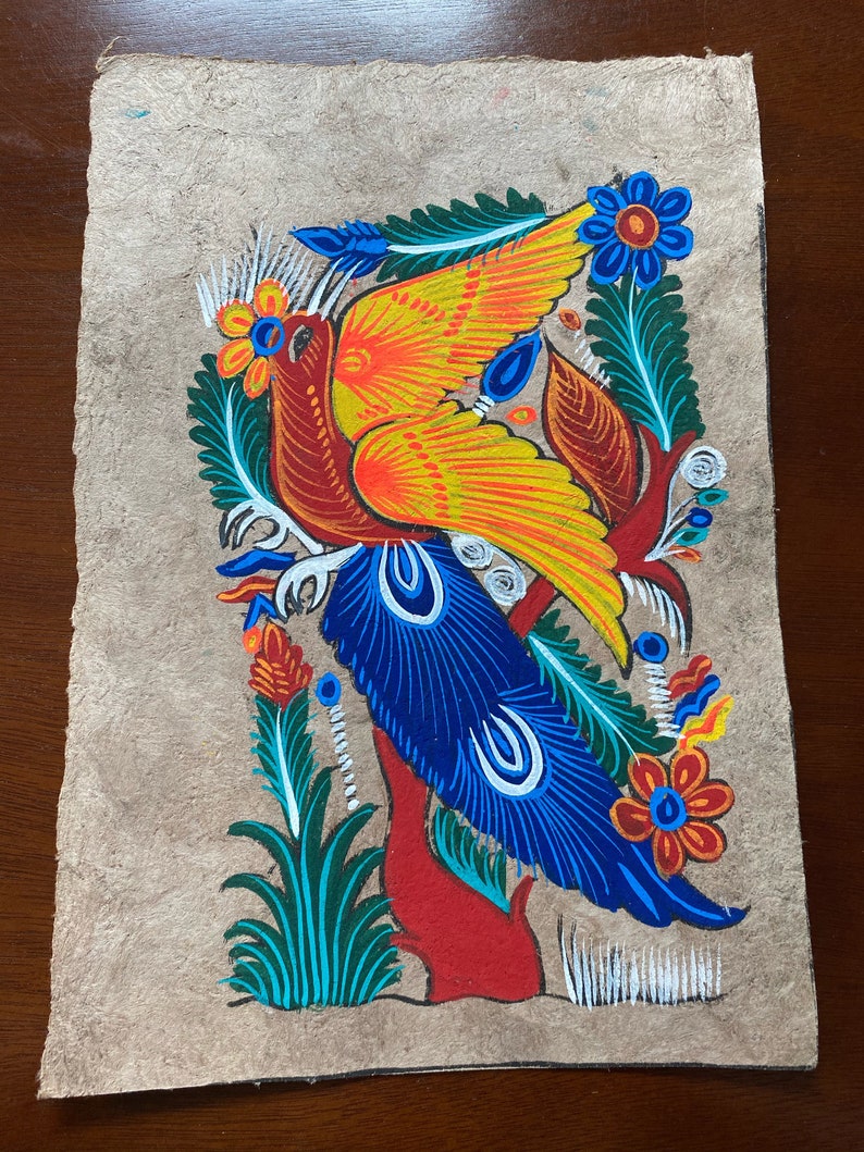 Amate Tree Paper PAINTING - Etsy