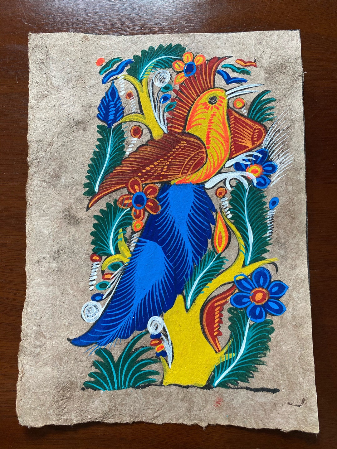 Amate Tree Paper PAINTING - Etsy