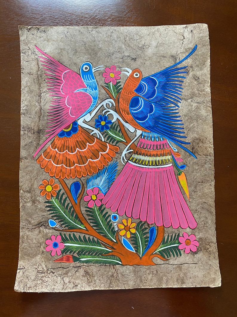 Amate Tree Paper PAINTING - Etsy