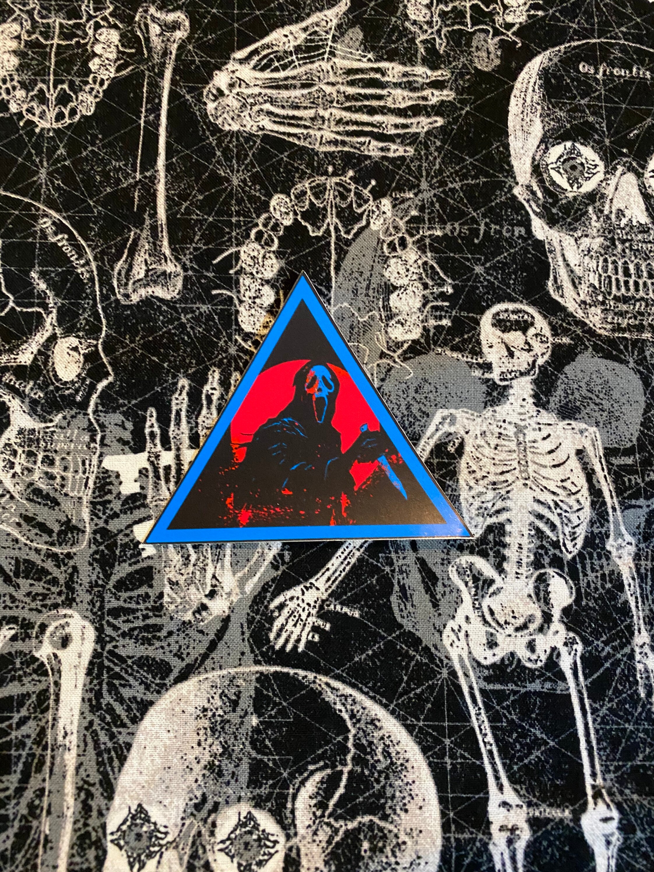 Ghost Face Sticker - Etsy