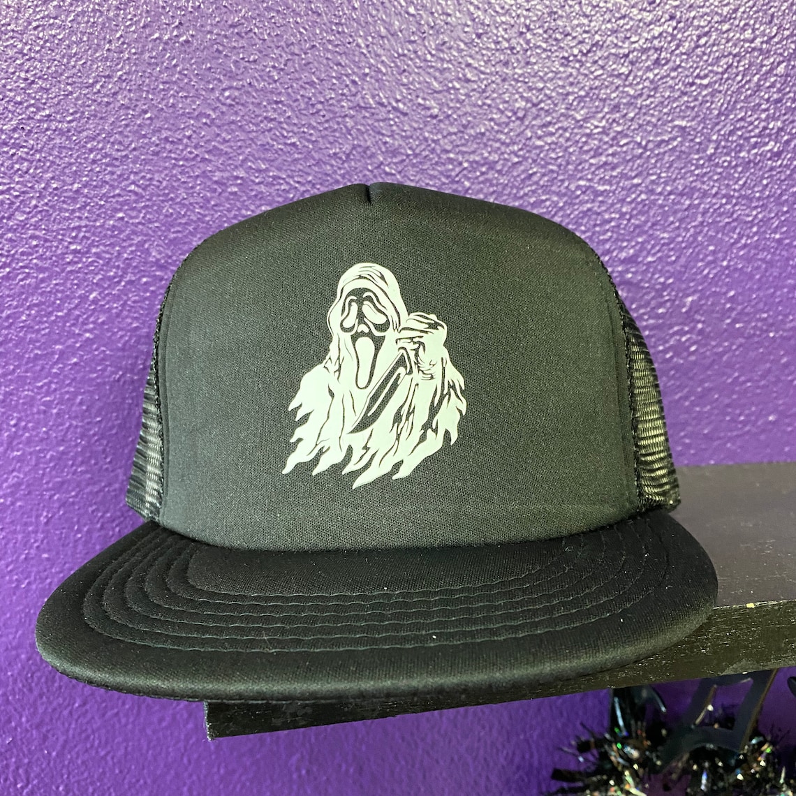 Horror Trucker Hats - Etsy