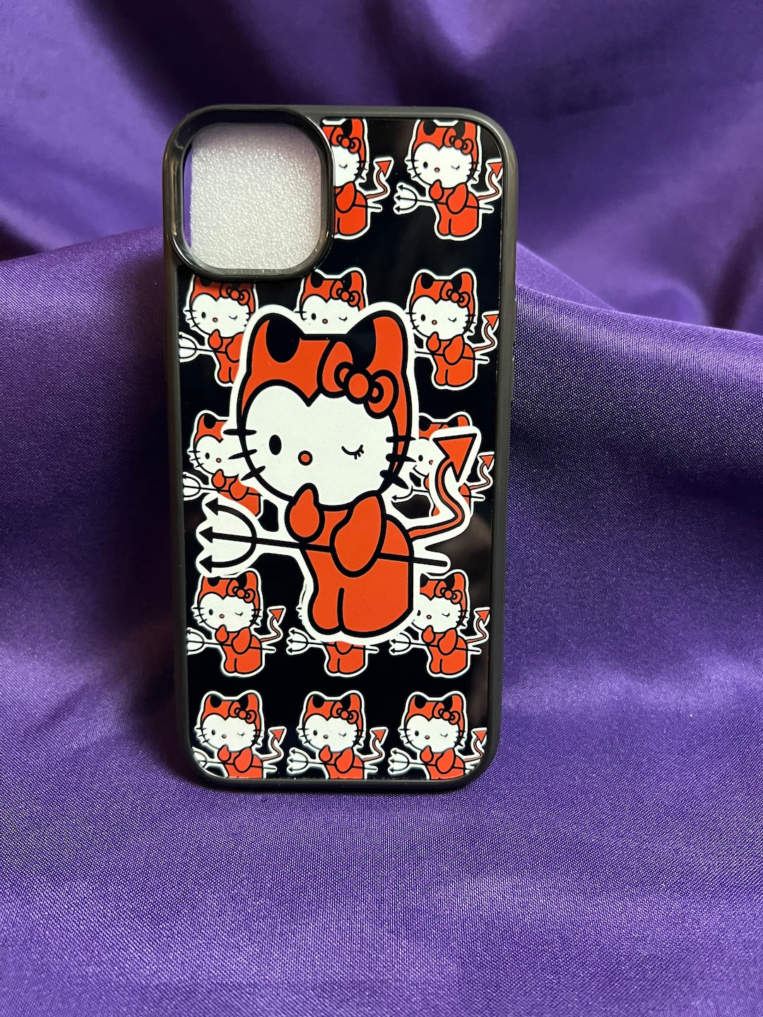 Devil Kitty Phone Case - Etsy UK