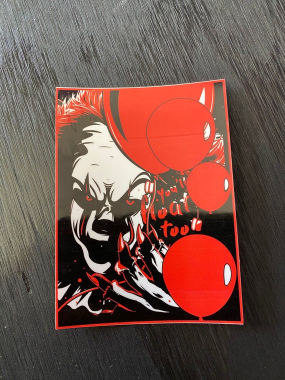 Youll Float Too Sticker | Etsy