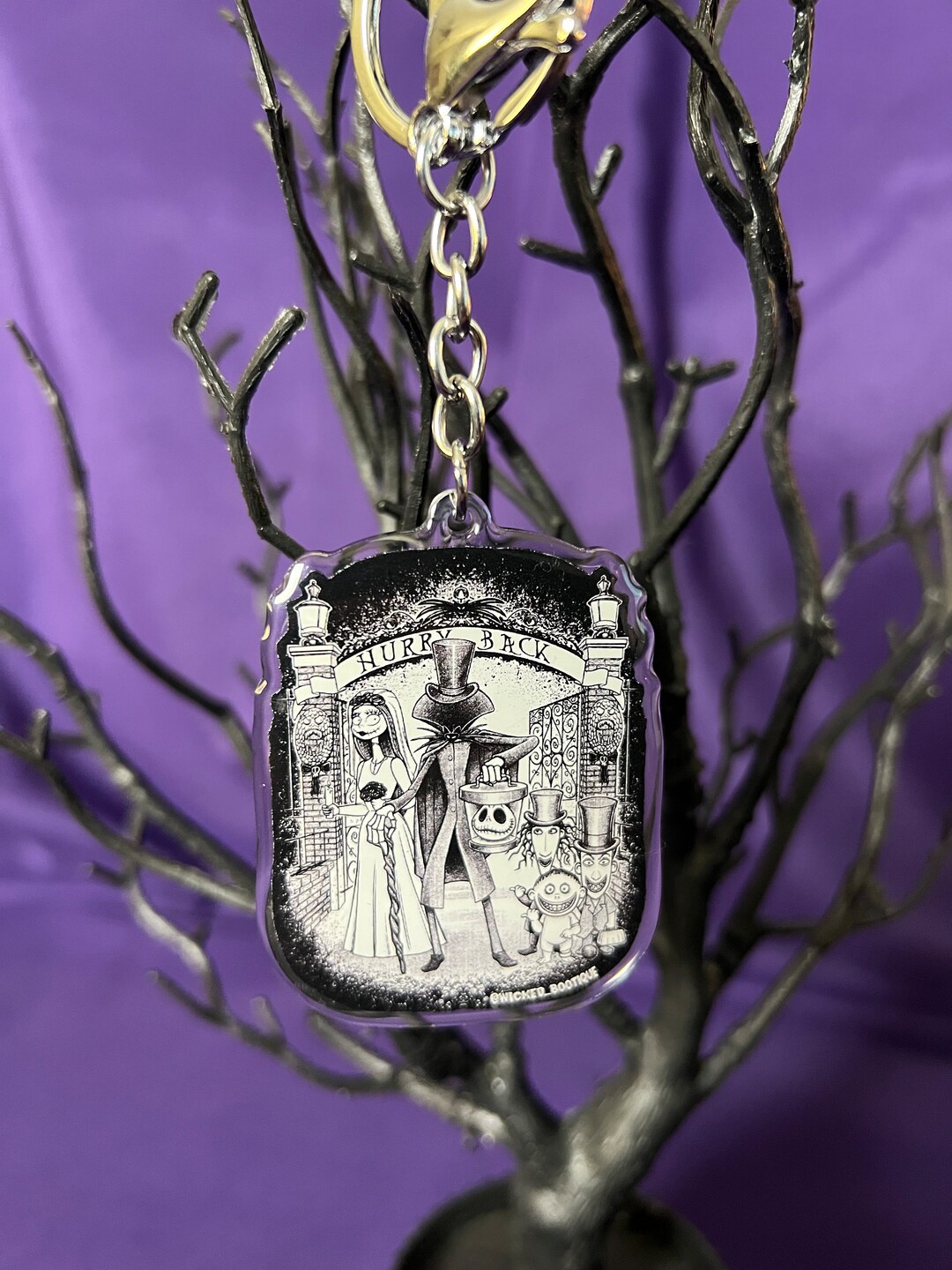 Hurry Back Keychain - Etsy