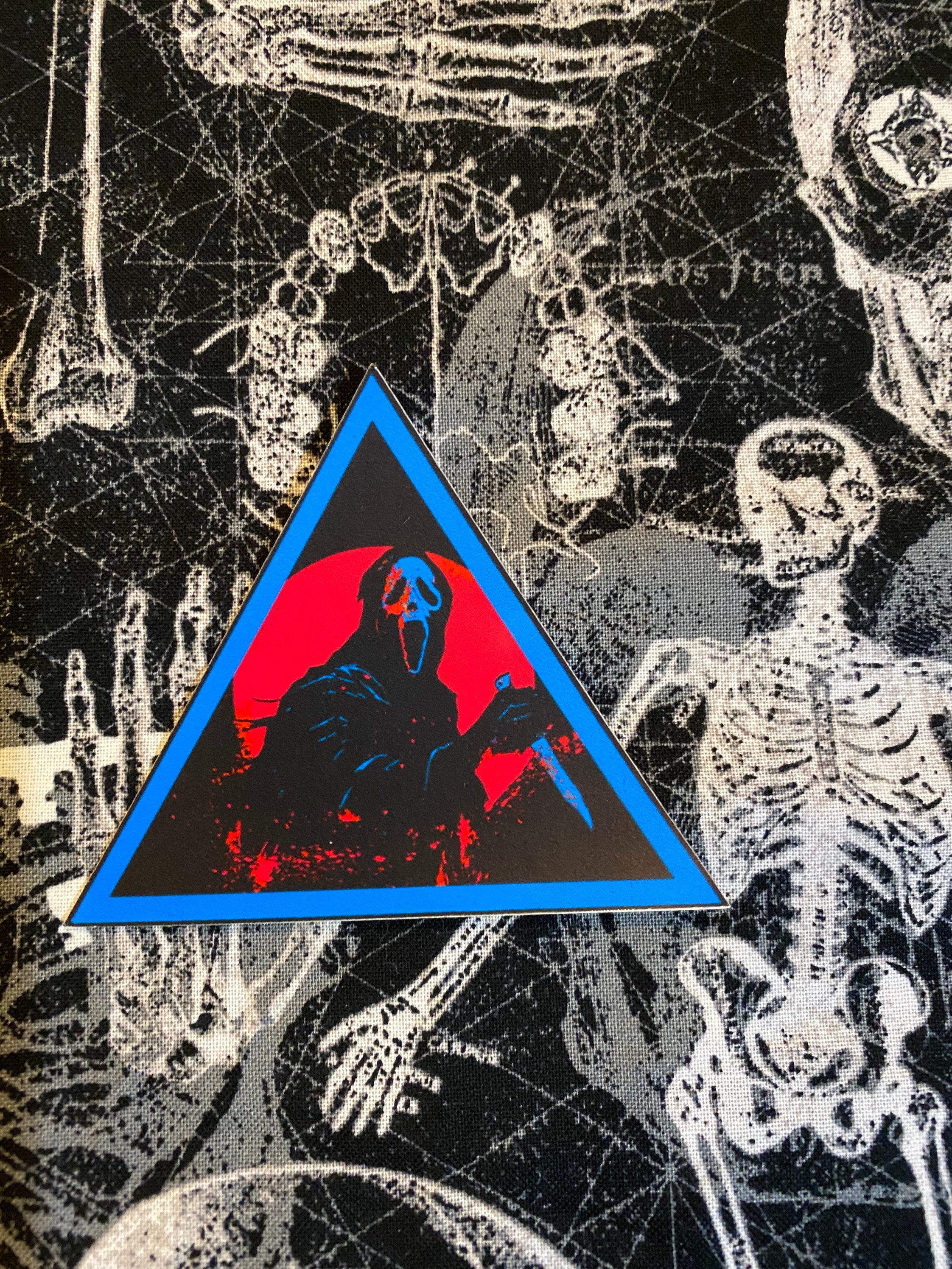 Ghost Face Sticker - Etsy