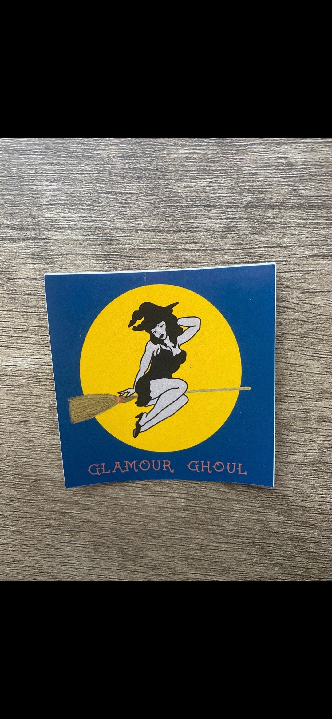 Glamour Ghoul Sticker - Etsy
