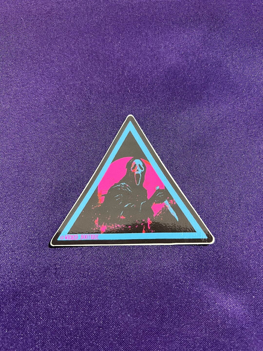 Ghost Face Sticker - Etsy