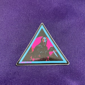 Ghost Face Sticker - Etsy