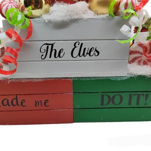 Christmas Centerpiece for Table Elf Centerpiece Christmas - Etsy
