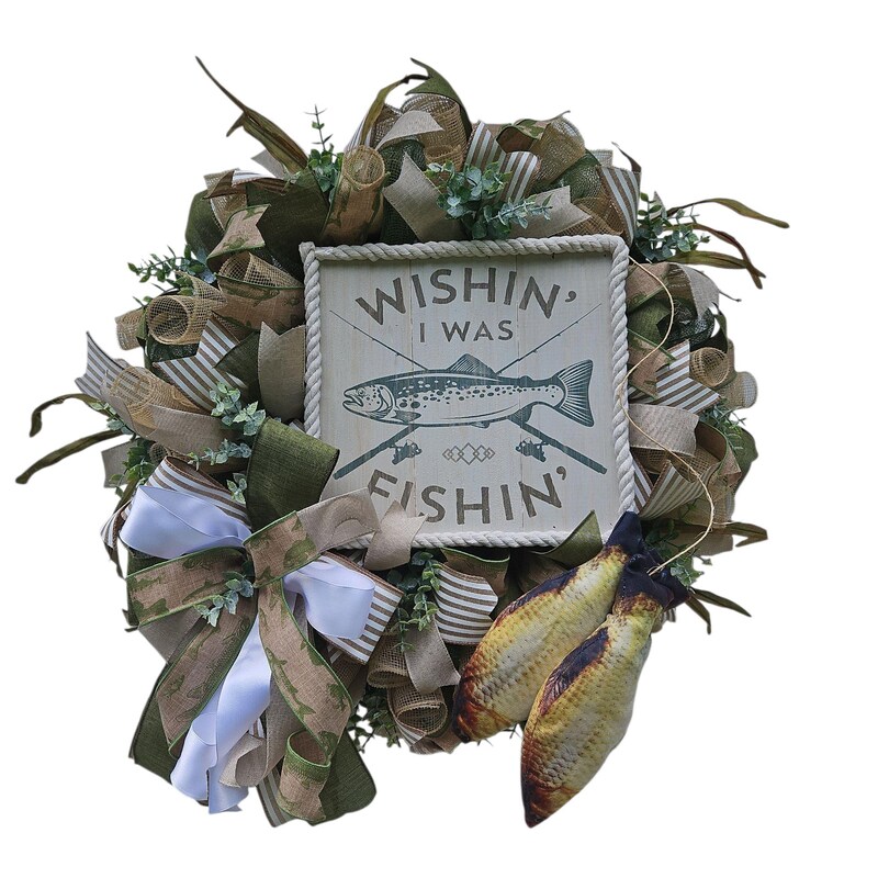 Nautical Mesh Wreath - Etsy