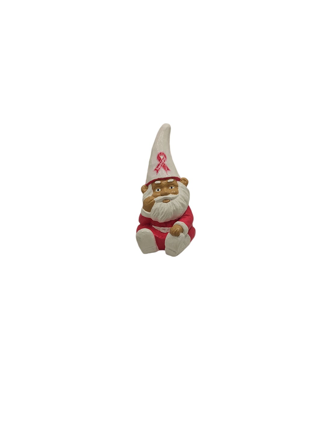 Breast Cancer Awareness Gnome Figurine - Hope and Support Decoration ...