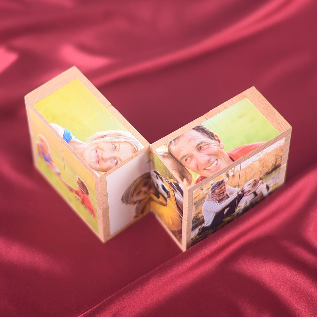 Custom Photo Cube, Creative Anniversary Gift, Valentine’s Day Gift ...