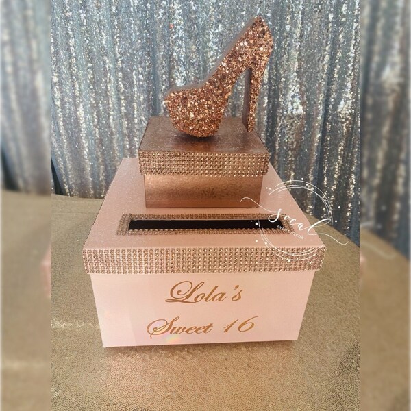 Quinceanera Card Box - Etsy