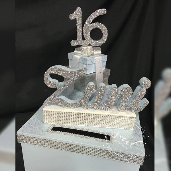 Quinceanera Card Box - Etsy
