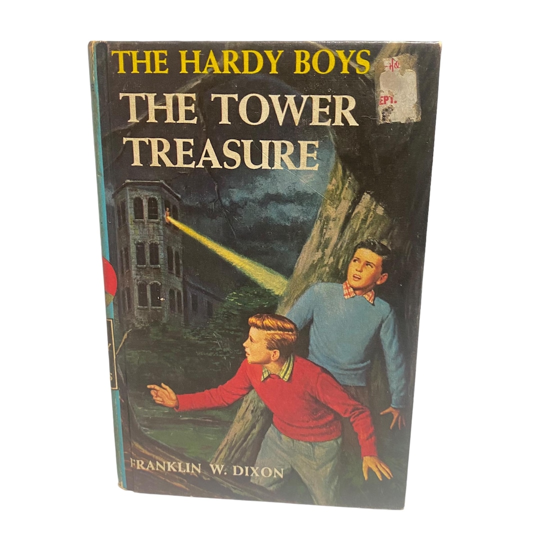 Hardy Boys the Tower Treasure Mystery Story Book Franklin W Dixon 1959 ...