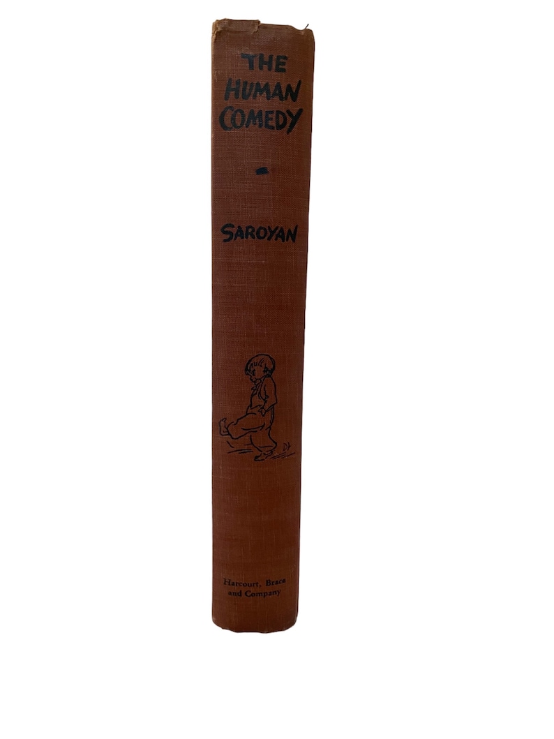 The Human Comedy by William Saroyan, 1944, Vintage Book, Illustrated ...