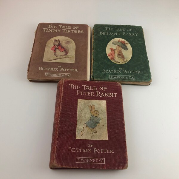 Beatrix Potter Books - Etsy