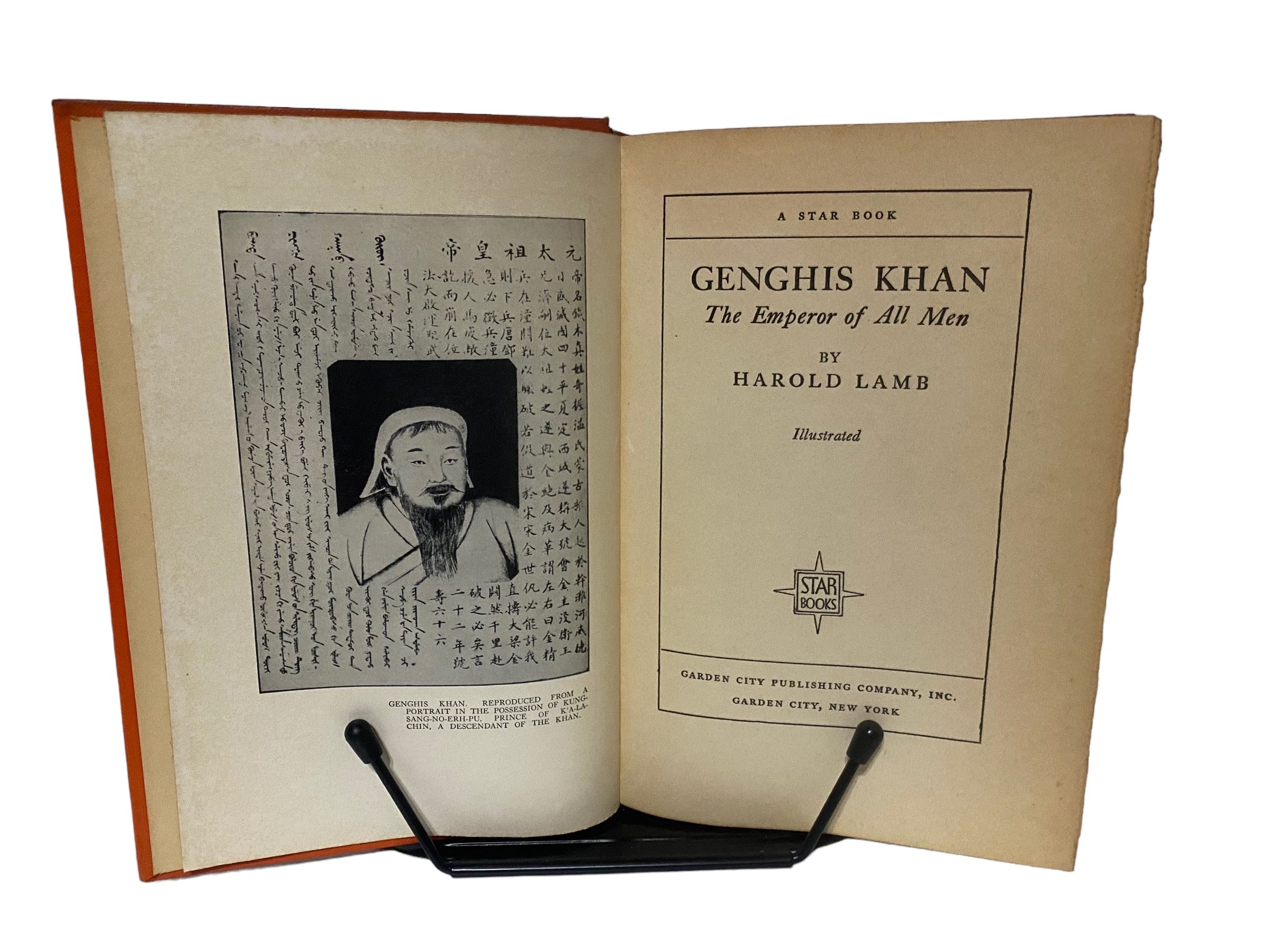 Genghis Khan Emperor of All Men by Harold Lamb 1927 - Etsy