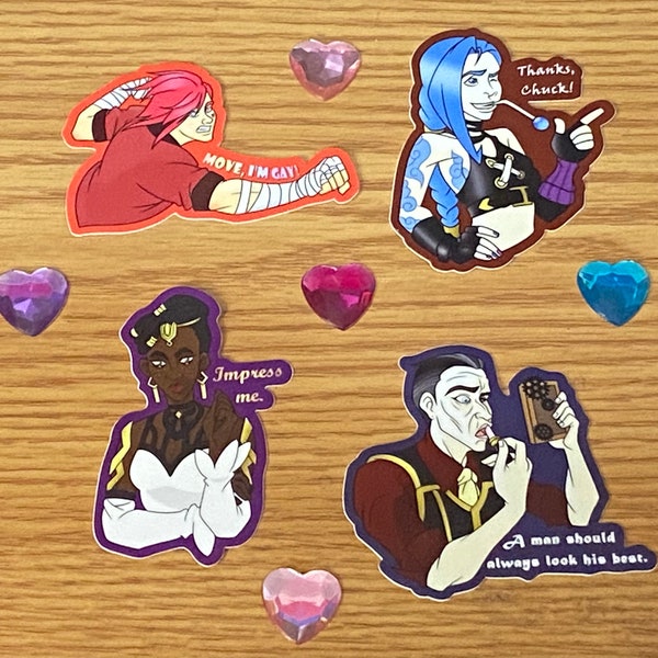 Arcane Stickers - Etsy