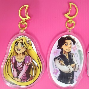 Tangled Series Keychains - VARIAN REDESIGN ADDED! - Etsy